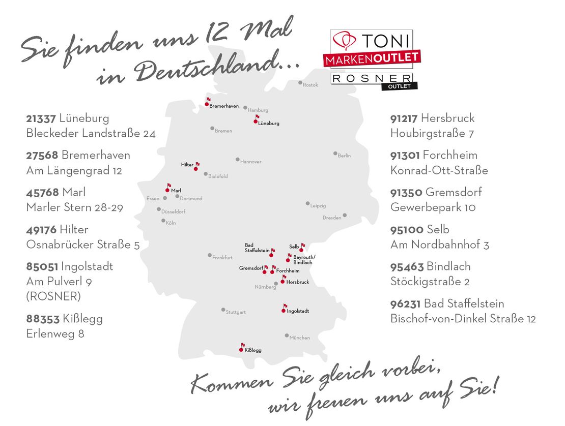 TONI Markenoutlet (im Carl Gross Outlet) in Hersbruck